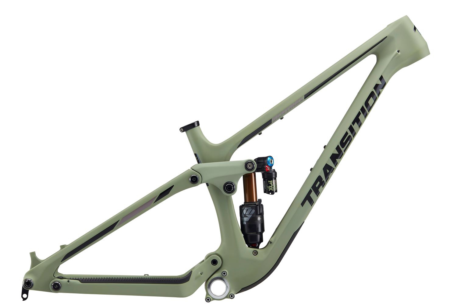 Transition Sentinel V2 Carbon Rahmen misty green